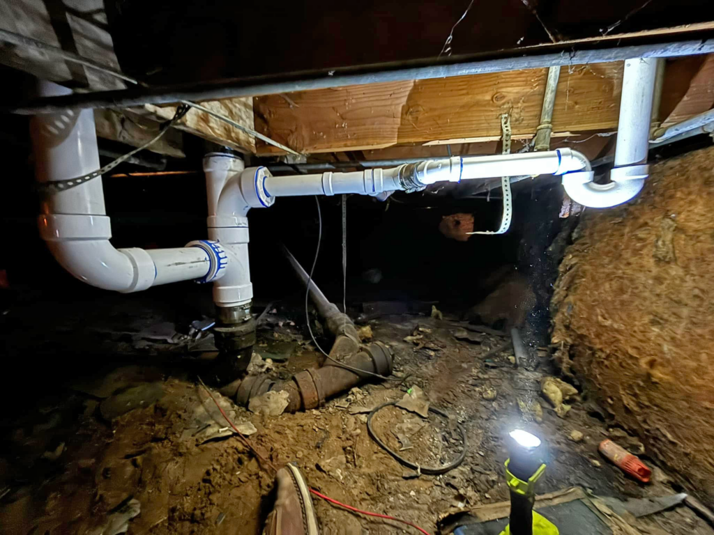 Water Line Repair - Glacier Plumbing and Hydronics LLC